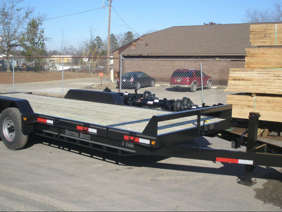 Standard 6 Inch Equipment Trailer - Better Built Trailers
